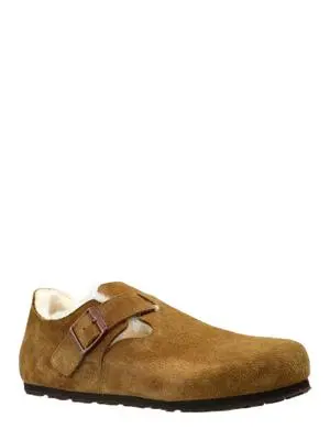 BIRKENSTOCK Birkenstock London Shearling Sandals Brown