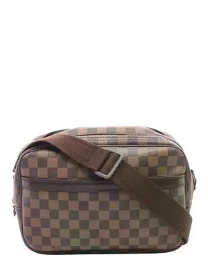 LOUIS VUITTON Louis Vuitton Reporter Damier Ebene Crossbody Bag