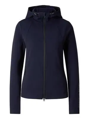 Bogner Gloria Mid-layer Jacket With Hood - Navy