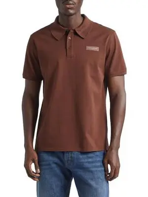 Givenchy Regular Fit Cotton Piqu Polo - Dark Havanna