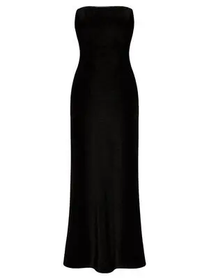 ODDLI The First Date" Strapless Maxi Dress - Black