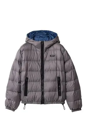 Miu Miu Padded Down Jacket - Grey