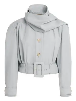 Chloé Scarf-effect Jacket - Grey