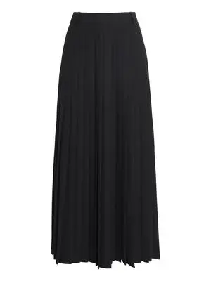 ME+EM ME+EM Crepe Slit Maxi Skirt Black