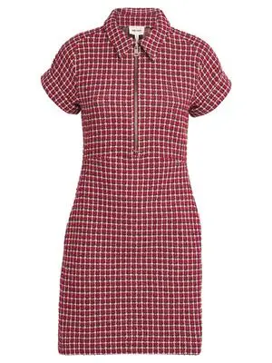 ME+EM ME+EM Fit-and-Flare Jacquard Mini Dress