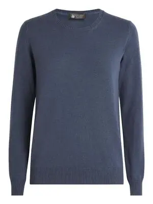 Colombo Cashmere Sweater - Blue