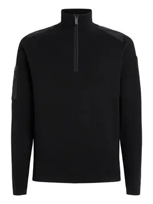 Canada Goose Stormont Quarter-zip Sweater - Black