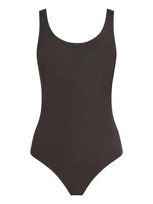 Wolford Cotton-blend Bodysuit - Brown
