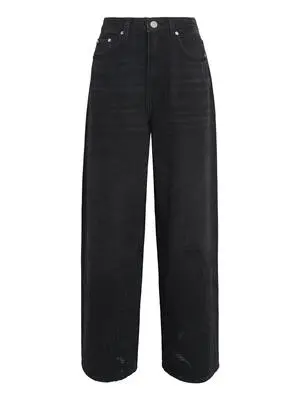 GANNI Lari Wide-leg Jeans - Black