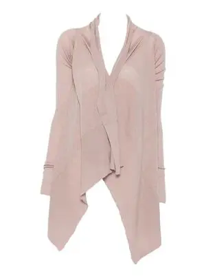 Rick Owens Virgin Wool Loose-fit Cardigan - Rosa