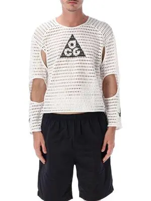 Nike Radical Airflow Performance Trail Running Top - Bianco