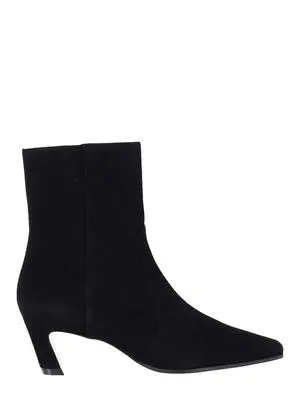 STUART WEITZMAN Goat Leather Chelsea Boots - Black