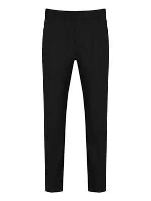 PMDS PREMIUM MOOD DENIM SUPERIOR Slim-fit Tailored Trousers - Black