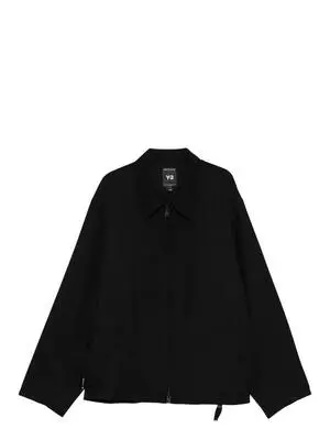 Y3 Refined Wool Blouson Jacket - Black