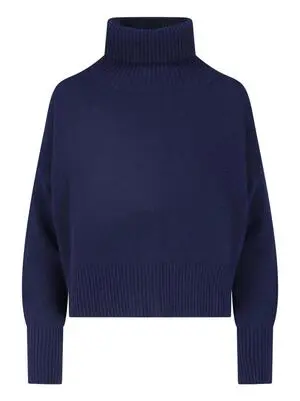 MA'RY'YA MA'RY'YA Ribbed Turtleneck Sweater