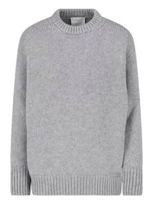 Malo 100% Cashmere Sweater - Grey