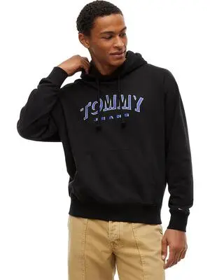 Tommy Hilfiger Shadow Logo Hoodie - Black