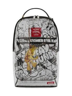 SPRAYGROUND Clear Astromane Sky Writer Dlx Backpack - Multicolor