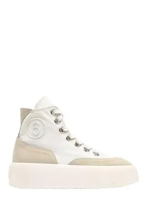 MAISON MARGIELA Platform High Top Sneakers - White