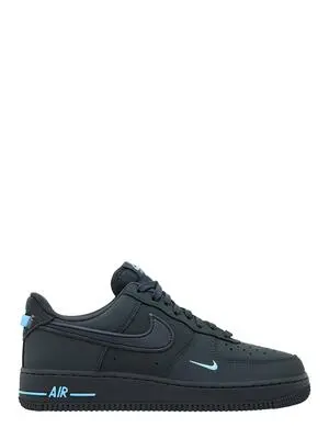 Nike Force 1 '07 "anthracite Football Blue" Sneakers - Black