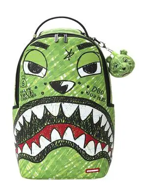 SPRAYGROUND Moneybear Chomp Backpack With Keychain - Multicolor