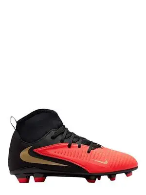 Nike Jr. Phantom Club Mg Gs High Top Soccer Cleats - Black