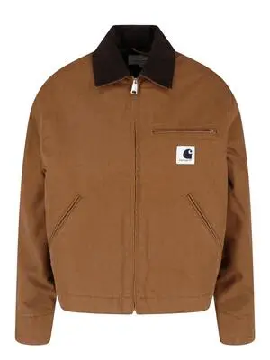 Carhartt Work In Progress Og Detroit Zip Jacket - Brown
