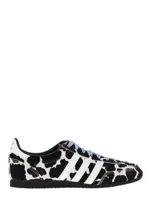 Adidas Japan Animalier Print Leather Sneakers - Black