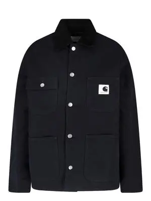 Carhartt Work In Progress Og Michigan" Button Jacket - Black
