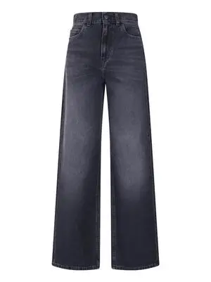 Carhartt Work In Progress Jane Pant" Wide Leg Jeans - Black