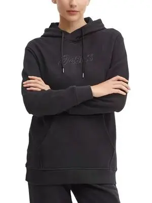 Asics Logo Print Hoodie - Black