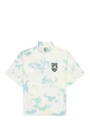 MALBON Pine Reflection Tie-dye Graphic-print Windshirt
