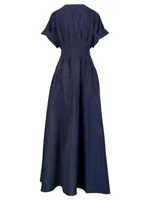 CAROLINA HERRERA Carolina Herrera Shirred-Waist Maxi Dress