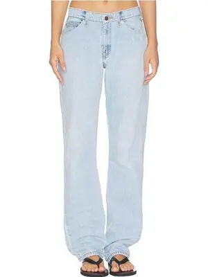 ALIGRACE Low Waist Classic Jean In Wash Denim - Light