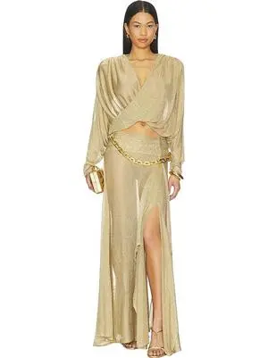 BRONX BANCO Issa Set Metallic Gold Shimmer - Sad Shimmer