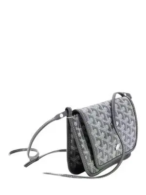 Goyard Goyard Plumet Clutch Wallet In Coated Canvas Grey