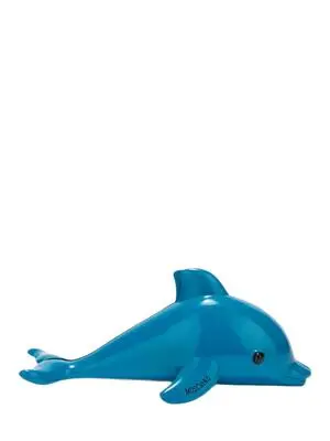 Moschino Dolphin-shape Shoulder Bag - Blue