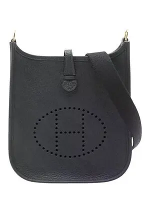 Hermès Clemence Evelyne I 16 Amazone Crossbody Bag - Black