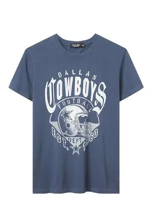 Junk Food Clothing Dallas Cowboys Gridiron Vintage T-shirt - True Navy