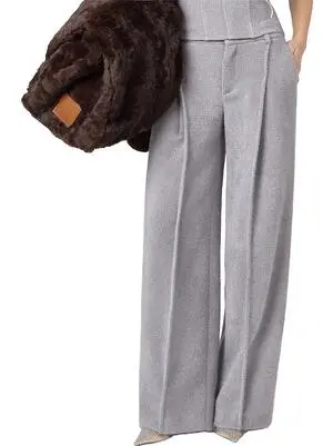 Giuseppe Di Morabito Wide Leg Trousers - Light Grey