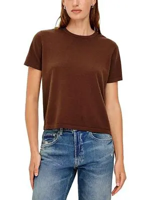Rails Cotton-blend Crew Neck Sweater - Espresso