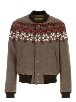 Dries Van Noten Valtor Embroidered Bomber Jacket - No
