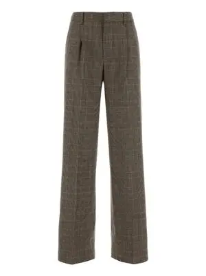PT TORINO Lola Check-pattern Trousers - No