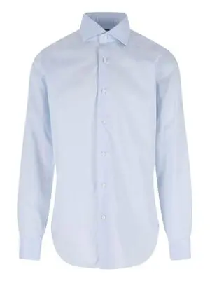 BARBA NAPOLI Regular Fit Dress Shirt - Blue