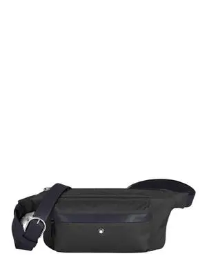 Montblanc Panorama Belt Bag In Water-repellent Fabric - Black