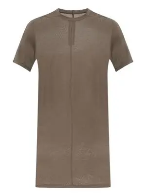 Rick Owens Crew Neck Short-sleeved T-shirt - Grey