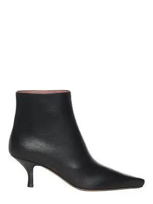 Paris Texas Rose Ankle Boots - Black