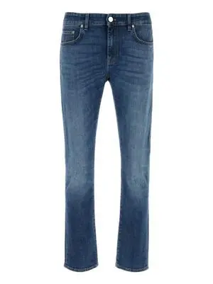 PT TORINO Swing Stretch Straight-leg Jeans - Blue
