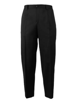 BRIGLIA 1949 Tailored Trousers With Belt Loops - Black