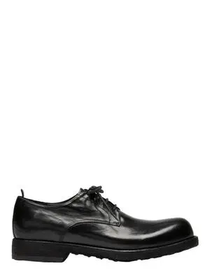 Officine Creative Leather Derby Shoes - Black
